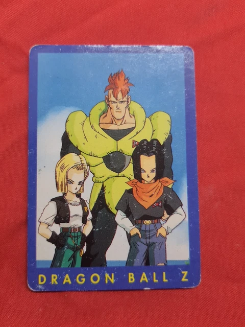CARTE DRAGON BALL Z Dbz Shueisha Cards /A1/ N° 15 C16 C17 Et C18 EUR 0 ...