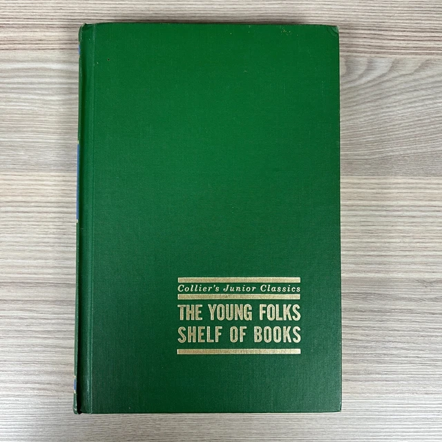 COLLIER'S JUNIOR CLASSICS le Jeune Gens Étagère De Livres 9 Appeler De ...