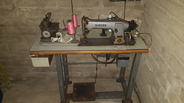 VINTAGE SINGER 331K4 Industrial Heavy Duty Sewing Machine and ...