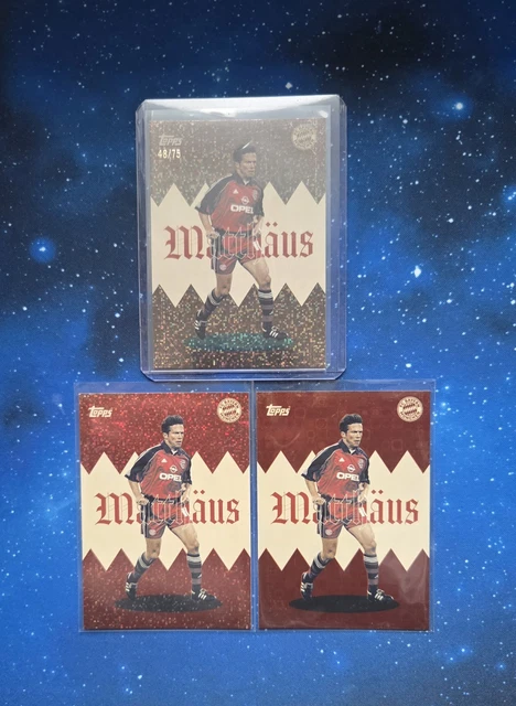 TOPPS BAYERN TEAM-SET 25/26 - Lothar Matthäus /75 + 2x Parallel EUR 1 ...