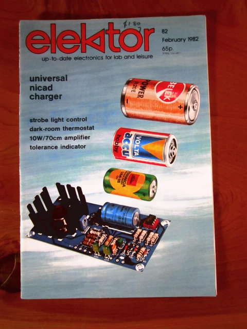 MAGAZINE ELEKTOR FEBRUARY 1982 Volume 8 Number 2 Great ** Must See EUR ...