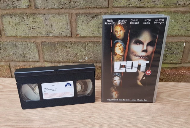 CUT, VHS FILM 2001/ Sample Copy, Time Coded/ Big Box/Kylie Minogue ...