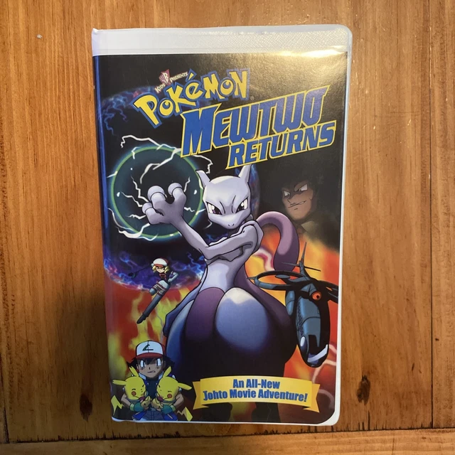 POKEMON: MEWTWO RETURNS (VHS, 2001, Clamshell Packaging) £8.88 ...