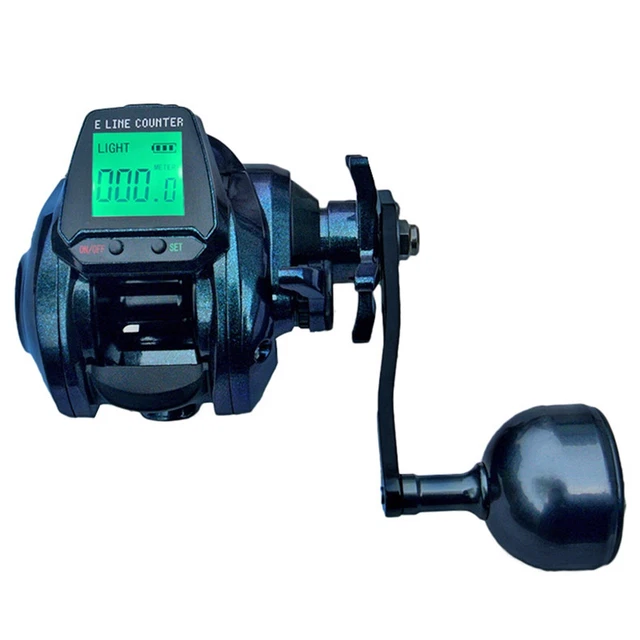 HIGH PERFORMANCE DIGITAL Fishing Reel with Bite Alarm and Magnetic ...