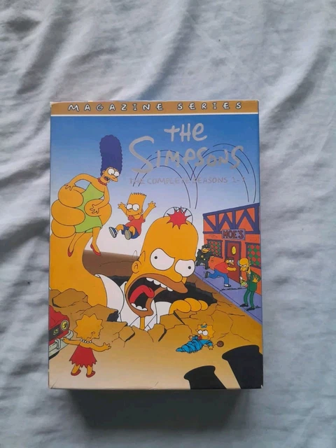 LIMITED EDITION THE Simpsons DVD Box Set Rare collectors season 1-7 US Import £15.00 - PicClick UK