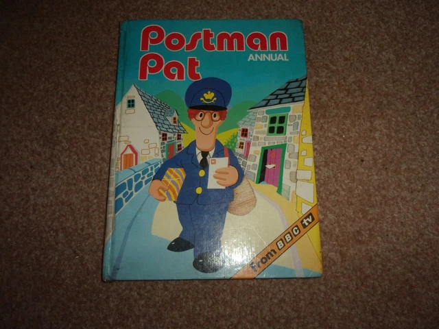 POSTMAN PAT, ANNUAL printed 1985 POOR copy, read All £0.99 - PicClick UK