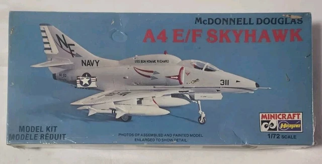 HASEGAWA 1/72 MCDONNELL Douglas A4 E/F Skyhawk Model Kit $48.00 - PicClick AU