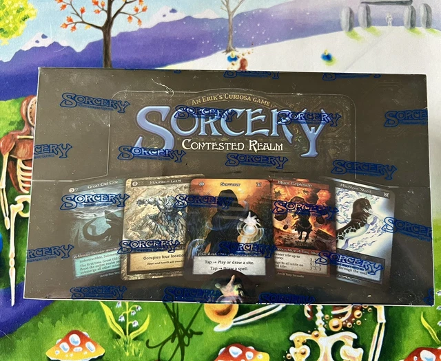 SORCERY CONTESTED REALM Alpha Booster Box Kickstarter TCG scellé EUR 1. ...