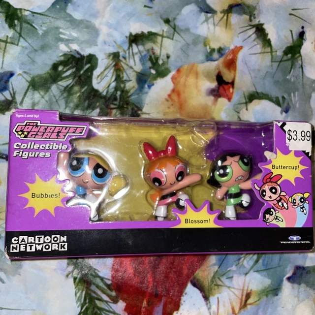 SEGA TOYS POWERPUFF Girls Collection Figure Cartoon Network PPG SET New ...