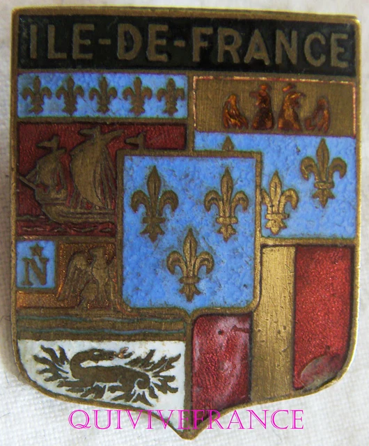 BG7945 - INSIGNE Badge Blason Ile De France EUR 14,99 - PicClick FR