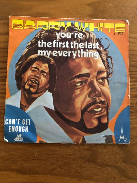 BARRY WHITE - You're The First My Everything French Import Vinyl 7 ... BARRY WHITE - You're The First My Everything French Import Vinyl 7 ...