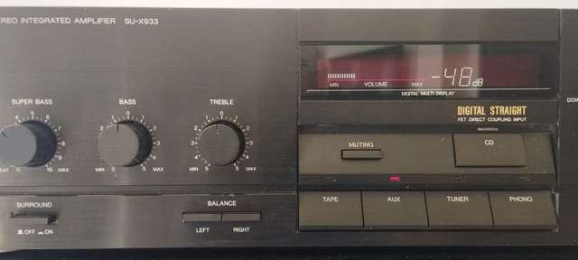 AMPLI TECHNICS SU-X933 , stéréo integrated amplifier EUR 80,00 - PicClick FR