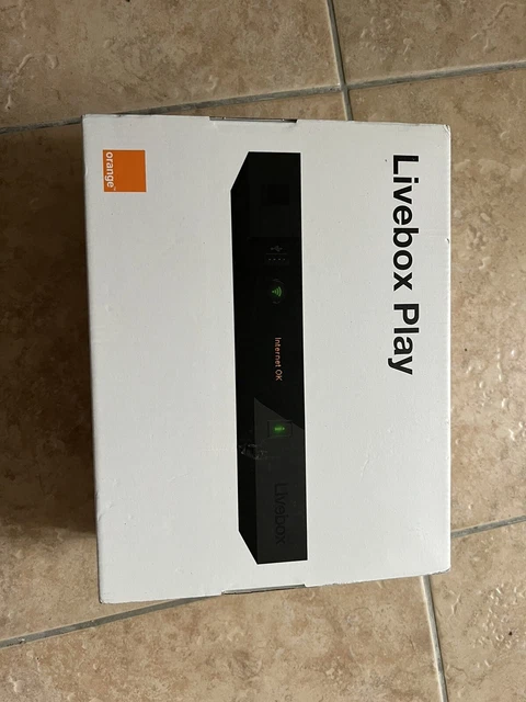 LIVEBOX PLAY ORANGE | Modem WIFI | NEUF | Jamais ouvert EUR 18,00 ...