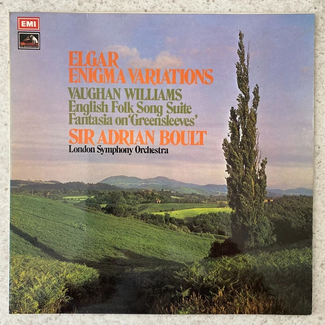 LONDON SYMPHONY ORCHESTRA, Elgar Enigma Variations - Classical Vinyl LP Record £0.50 - PicClick UK