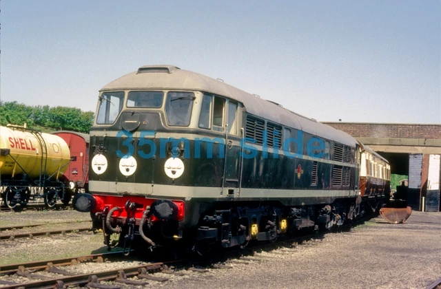 BRITISH RAILWAYS BRUSH Diesel Locomotive 31 D5500 Bury 1992 Original ...