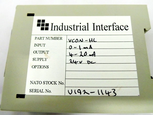 INDUSTRIAL INTERFACE ISOCON-6 Isolating Signal Converter £114.00 ...