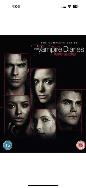 THE VAMPIRE DIARIES Complete Seasons 1-8 - 43 Disc DVD Boxset Box Set £ ...