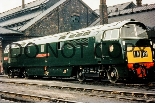 UK DIESEL TRAIN Railway Photograph Of Class 52 Western D1003. Rm52-14 £ ...