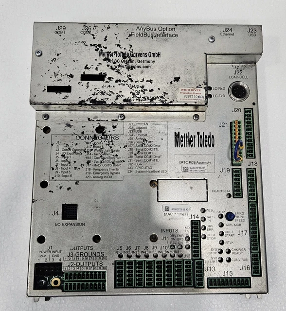 ASSEMBLAGGIO PCB METTLER TOLEDO XRTC Interfaccia FIELDBUS Opzione ...