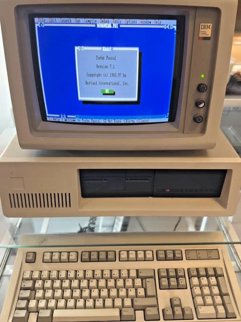 IBM 5160 XT komplett mit Monitor, XT-IDE, Model M Tastatur EUR 960,00 ...