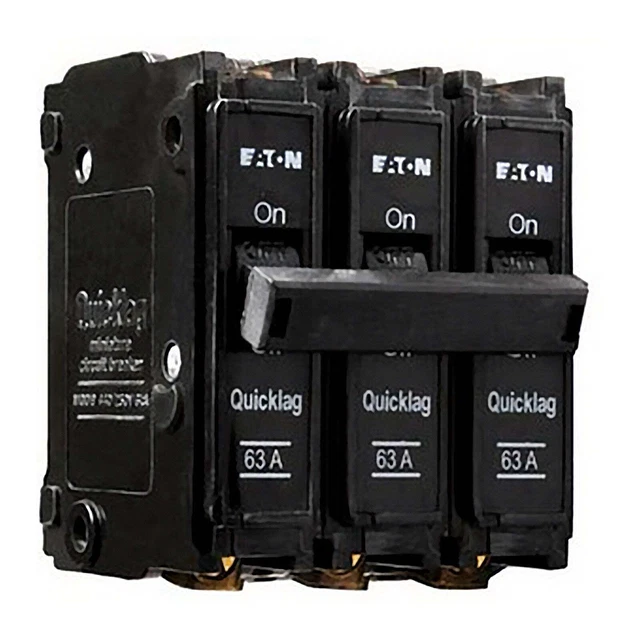 EATON KLOCKNER MOELLER Quicklag Miniature Circuit Breaker MCB 3P 440V ...