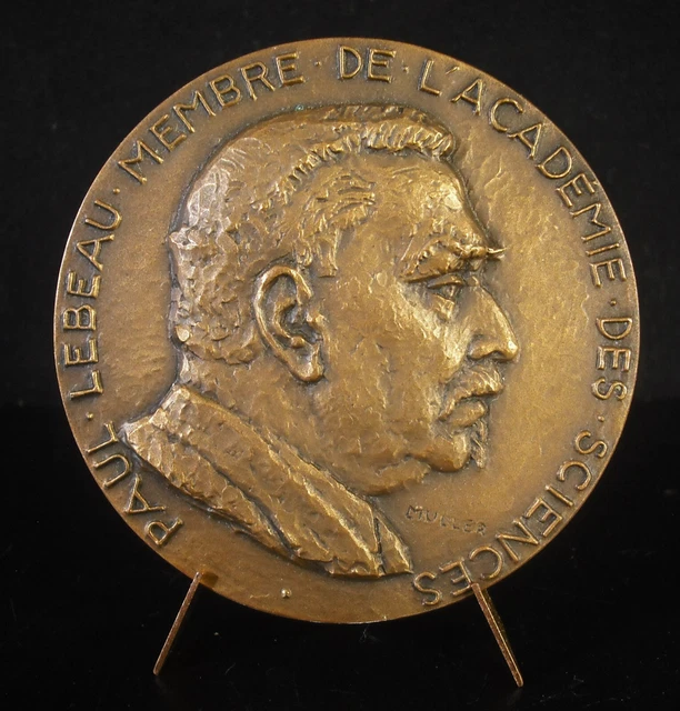 MEDAL PAUL LEBEAU Sciences Protection Of Gas Of Combat Masks Gas Medal ...