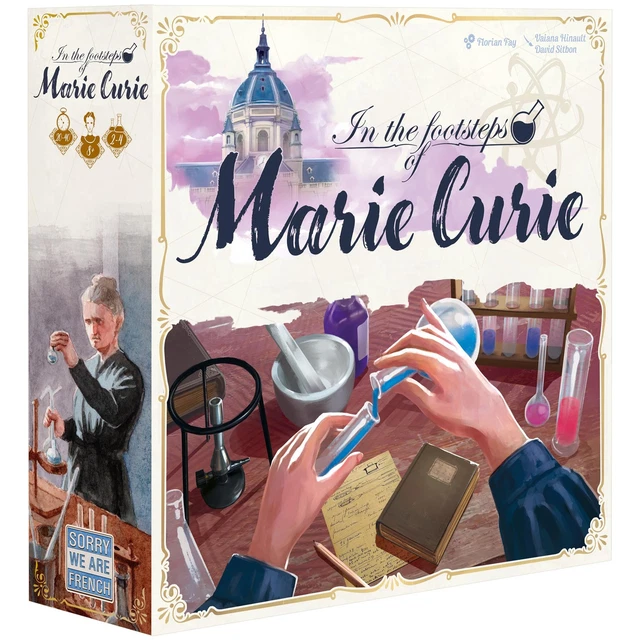 IN THE FOOTSTEPS of Marie Curie Women in Science Game Family Fun for ...
