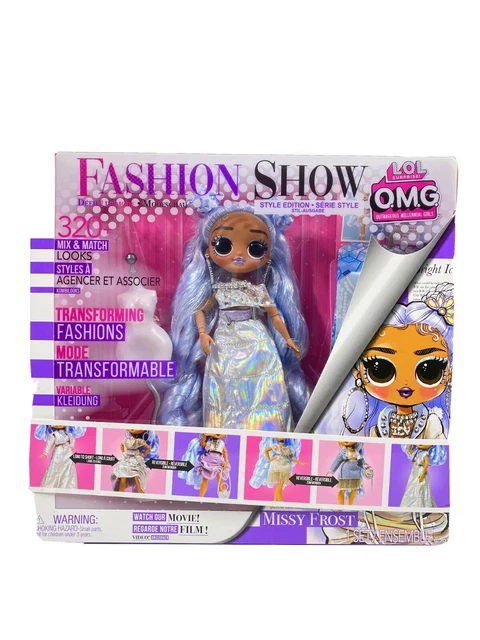 LOL SURPRISE OMG Fashion Show Style Edition Missy Frost Poupée Jeu Bleu ...