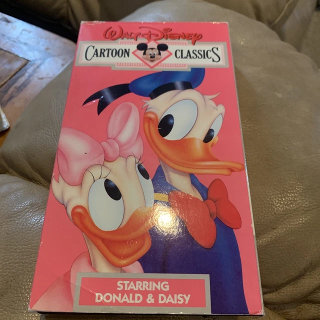 WALT DISNEY CARTOON Classics Volume 7 Starring Donald and Daisy VHS $10 ...