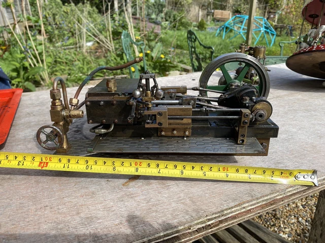 LARGE HORIZONTAL LIVE Steam Engine Fully Working £475.00 - PicClick UK