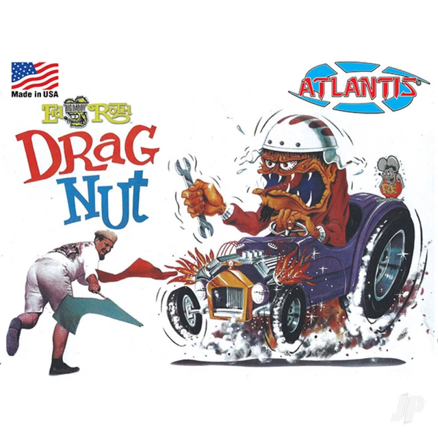 ATLANTIS MODELS ED Big Daddy Roth Drag Nut Plastic Model Kit £32.97 ...