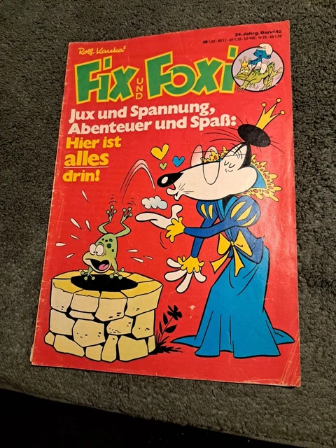 FIX E FOXI Band 42/1976 [24° anno] con Die Mini + Tim & Struppi Comics (2) EUR 1,50 - PicClick IT