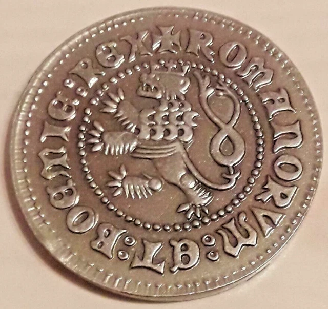 MEDAILLE GRACIA KAROLUS Romanorum et Bohemia Rex schwer und groß EUR 5 ...