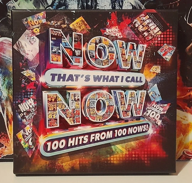 NOW THAT'S WHAT I CALL NOW - 100 Hits From 100 Nows! 5CD Box Set £15.99 ...