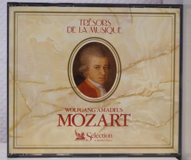 COFFRET 3 CD Wolfgang Amadeus MOZART Trésors de la Musique selection ...