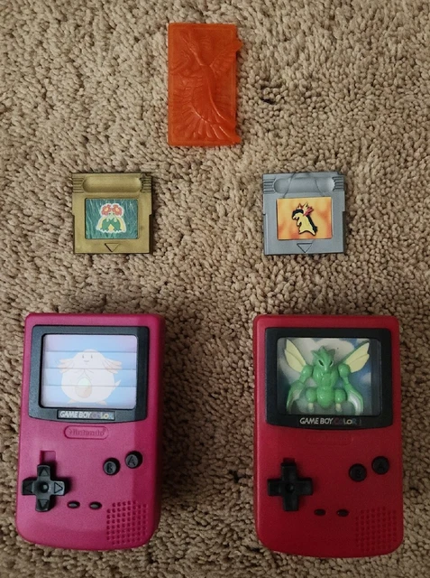 VINTAGE POKÉMON BURGER King Mini Nintendo Gameboy Color 2000 BK KIDS ...