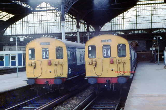 ORIGINAL 35MM SLIDE: Class 501 EMU's @ London Broad Street 1983 £3.99 ...