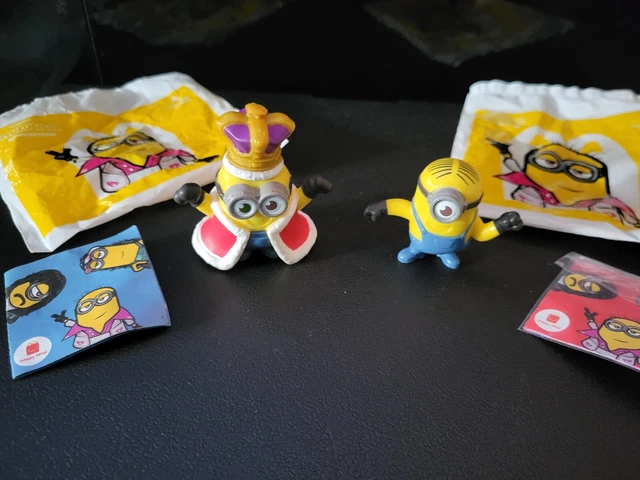 MCDONALDS HAPPY MEAL Toy UK 2020 Minions Rise Of Gru Figures Stuart ...