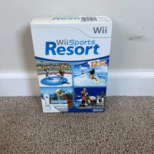 NEW - WII Sports Resort (w/ Wii MotionPlus) Nintendo - Factory Sealed £ ...