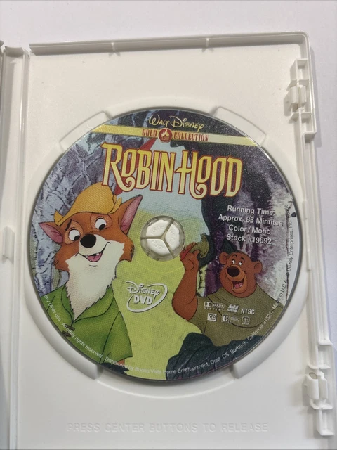 ROBIN HOOD (DVD, 2000, Gold Collection) Walt Disney $11.95 - PicClick CA