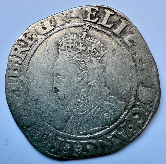 ELIZABETH I SHILLING from The Messing Hoard Essex £195.00 - PicClick UK