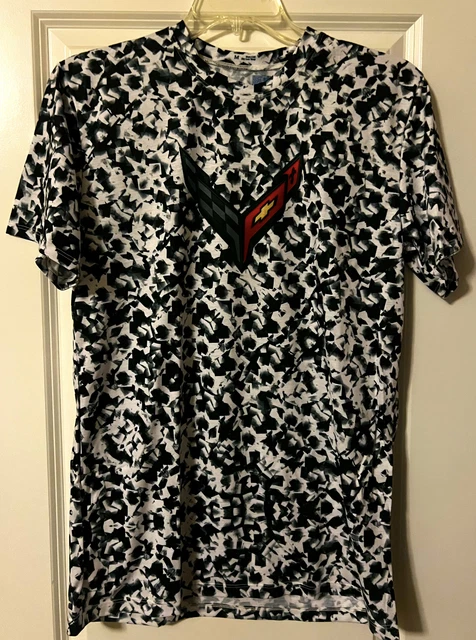 NEW CORVETTE C8 Z51 Z06 ZR1 Test Car Camouflage CAMO “DRI-FIT” T Shirt ...