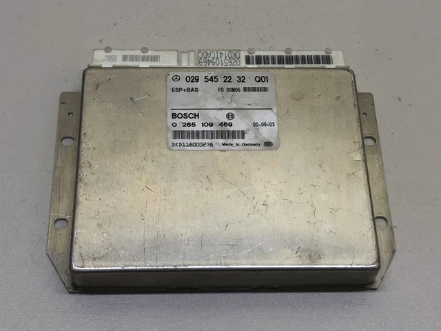 MERCEDES BENZ W210 2000 ABS Esp Bas Control Module 0295452232q01 ...