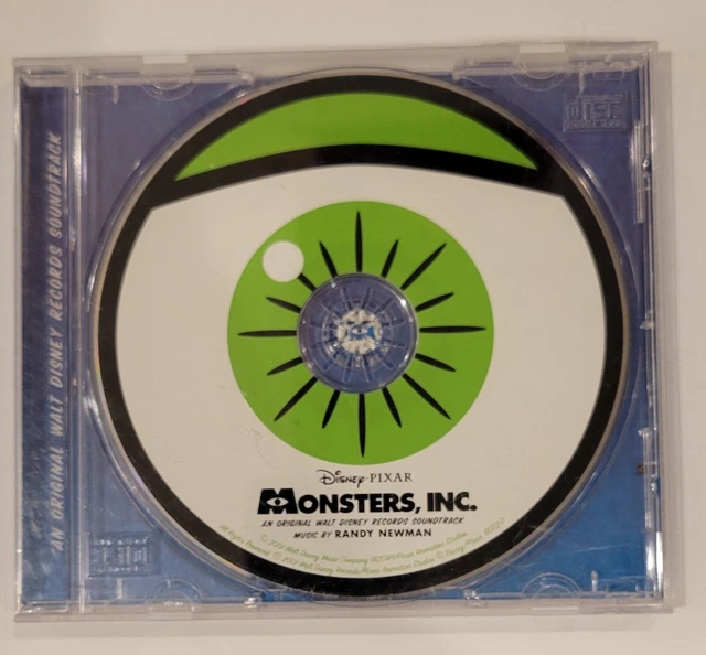 MONSTERS, INC. ORIGINAL Walt Disney Records Soundtrack CD $5.99 - PicClick