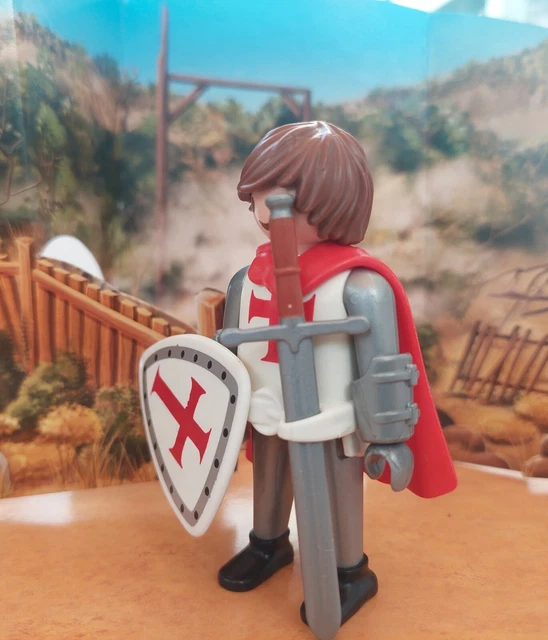 PLAYMOBIL CUSTOM CRUZADO medieval conquistador español tercio leer ...