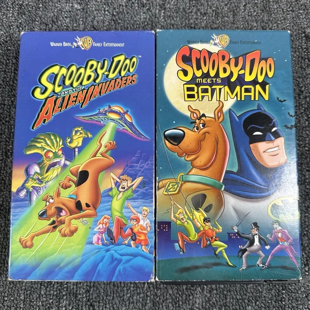 SCOOBY-DOO AND THE Alien Invaders & Scooby-Doo Meets Batman VHS Lot ...