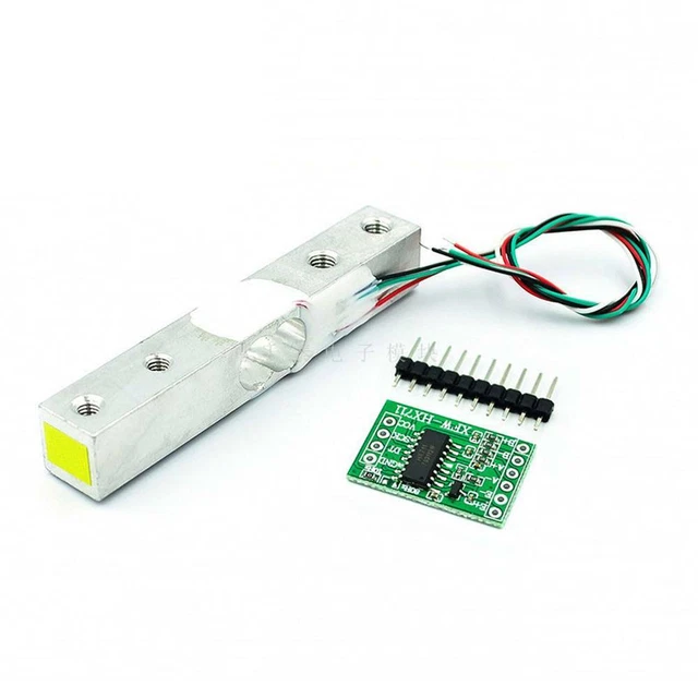 10KG SCALE LOAD Cell Weight Weighing Sensor +small HX711 Weighing ...