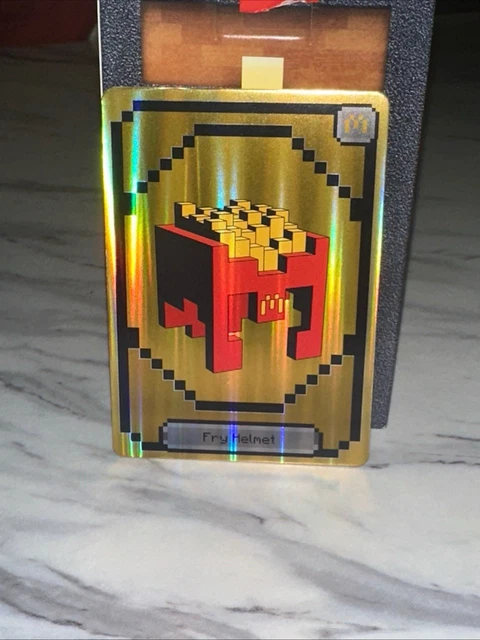 MCDONALD'S 2025 X A Minecraft Movie Collectable BIRDIE WINGS W/ Code ...