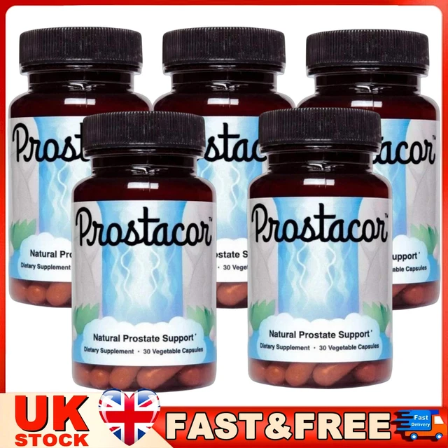 1-5X PROSTACOR HERBAL Formula | Prostate, Bladder& Urinary Support | 30 ...