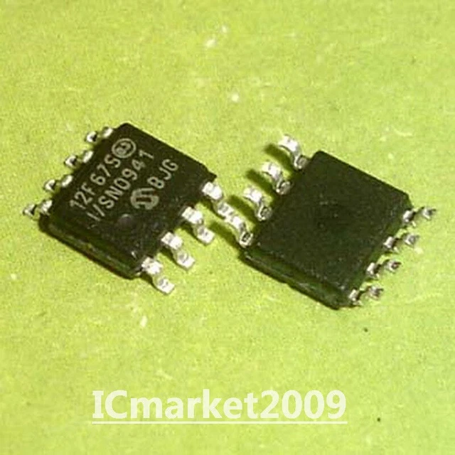 5 PCS PIC12F675-I/SN SOP-8 12F675 -Based 8-Bit Microcontrollers Chip #F4 EUR 8,41 - PicClick DE